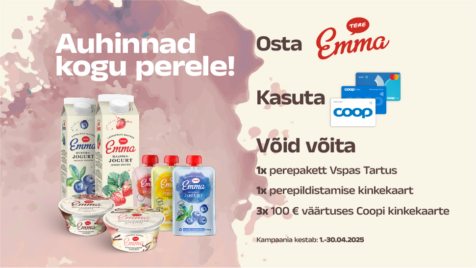 Tere Emma kampaania - VÕITJAD ON SELGUNUD! | Coop