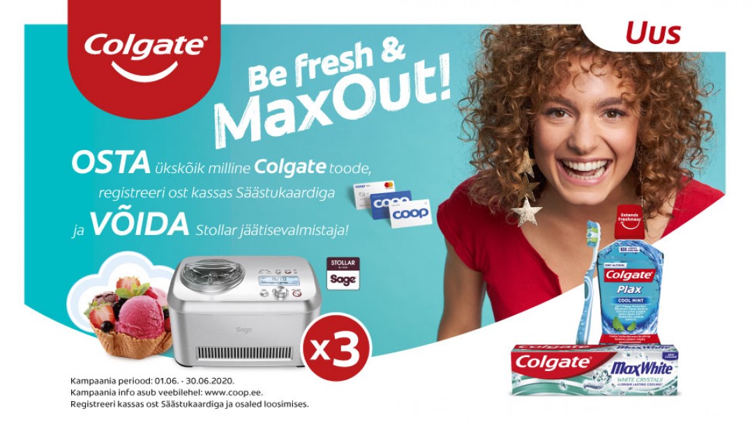 VÕITJAD ON SELGUNUD! Colgate kampaania 01.06-30.06 | Coop